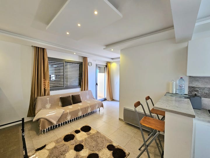 Studio 25m2/proche Aéroport/ Vue Panoramique - Monastir