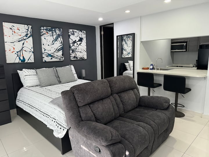 Modern Studio Apartment Near Beach And Casino - Puerto Rico