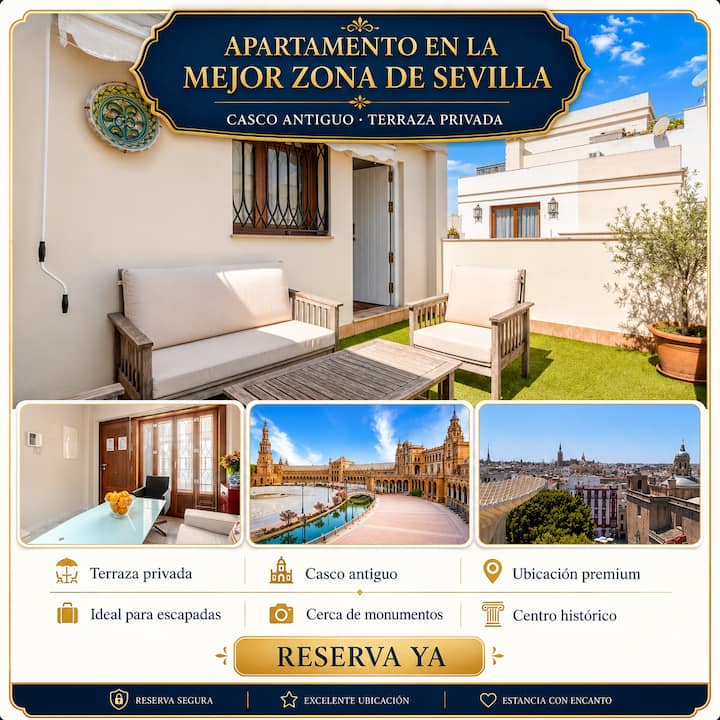 Terraza Privada-casco Histórico-centro Sevilla - Séville