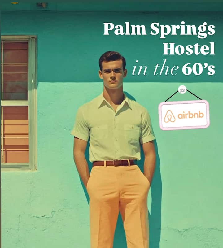 Cabana Rm+hostel+lgbtq Friendly - Palm Springs, CA
