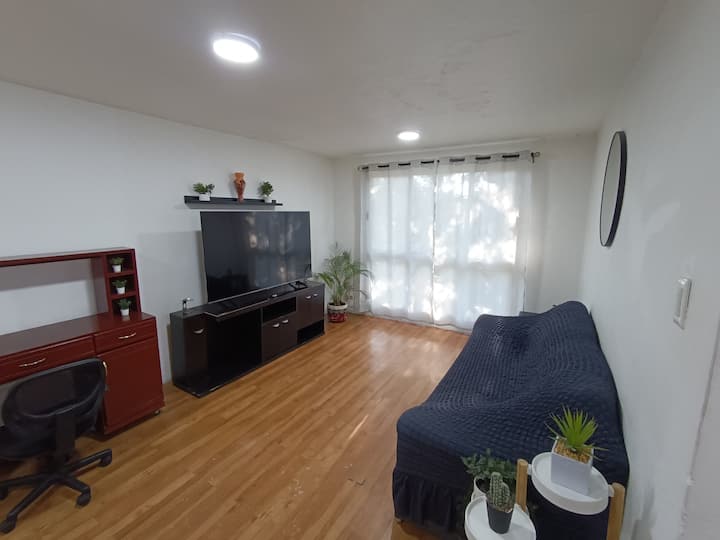 Departamento 5 Min Aeropuerto T2 - Mexico