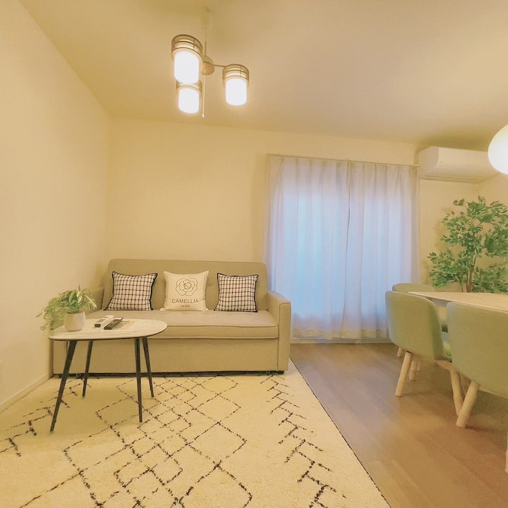 【獨棟91㎡·3臥·2廁1浴】機場直達｜免費停車｜近天王寺&通天閣｜適合家庭/親友同行｜樹翠の宿 - Osaka