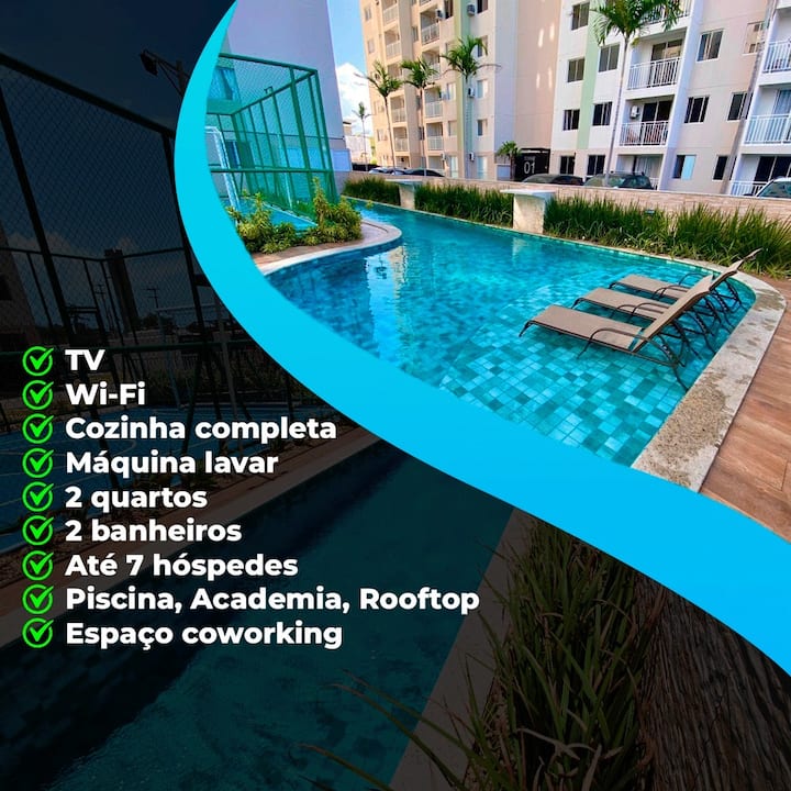 Apto. No Mirante Residence Club Praia Do Futuro - フォルタレザ