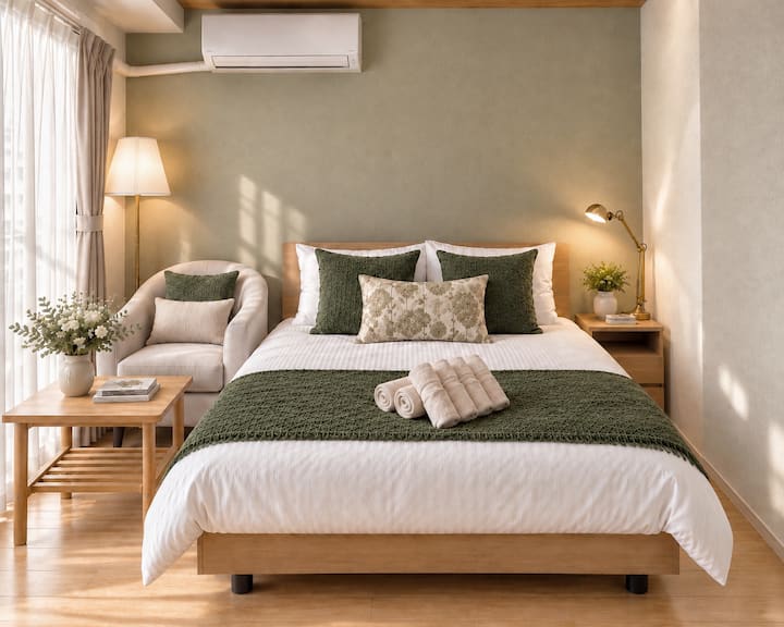 Queens Park Ck|elev. Apt|best 2ppl.、room201 - Que. - Osaka, Japan