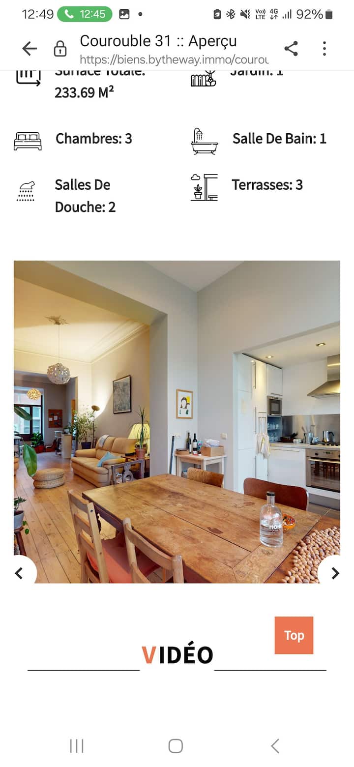 Loft Sur 2 éTages Jardin Et Terrasse - Bruselas