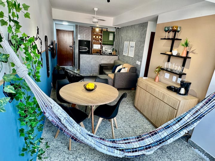 O401-parc 6x S/juros /Praia/ar/elevador/garagem - Vitoria