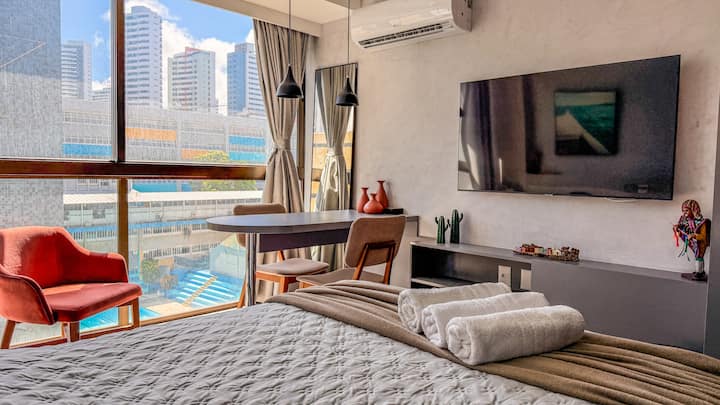 Flat Near The Beach With Heated Pool - Recife