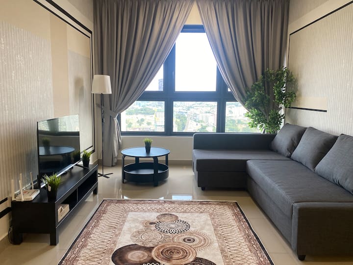 Luxury Apt Mvertica @ Seroja Coliving | Mall + Lrt - Malaysia