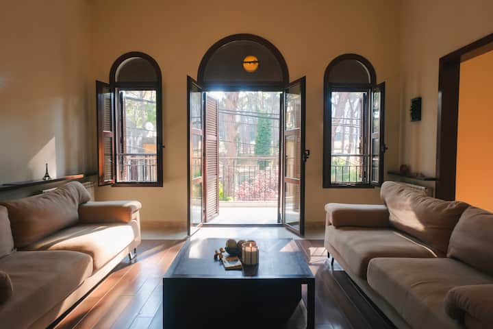 Traditional Stone House. Large Terrace & Fireplace - Liban