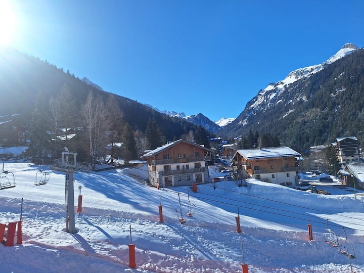 Studio Ski 3 Pers • Balcon Sud • Pied Des Pistes - Lac de la Partie