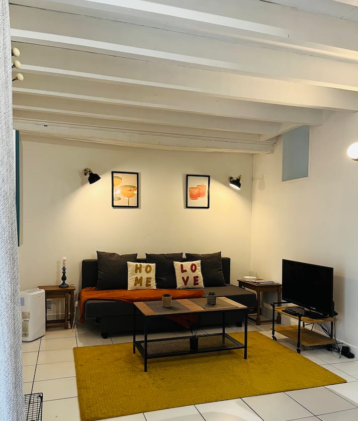 Maison De Ville Rare Vu Château - Caen