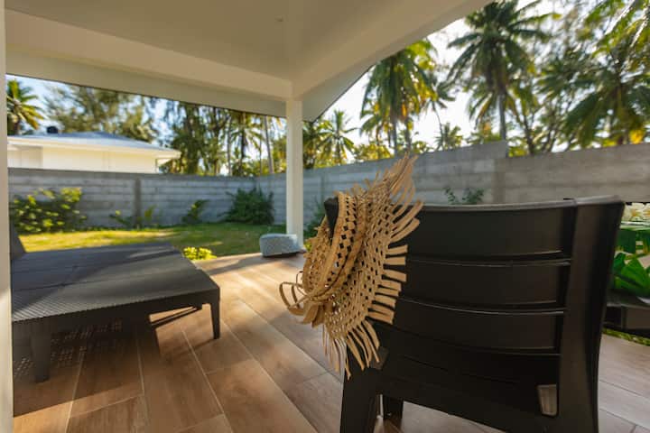 Maison Familial, Accès Plage Privée & Temae à Pied - Polynésie française