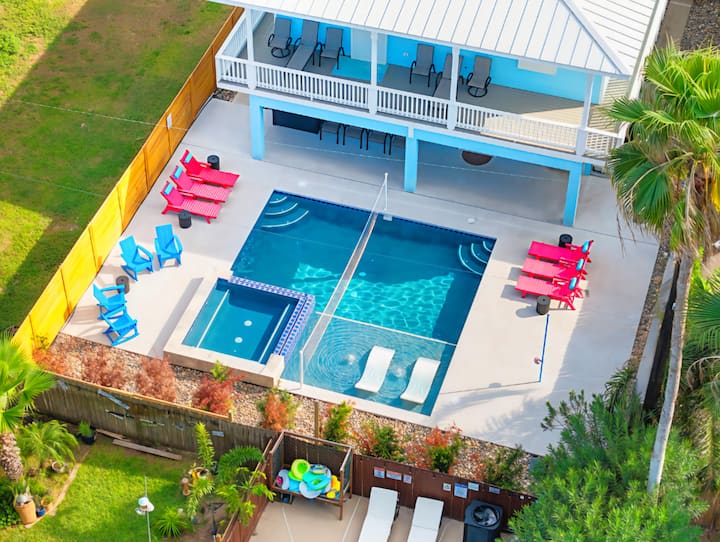 Heated Pool/spa | 4 Kings | Beach - South Padre Island