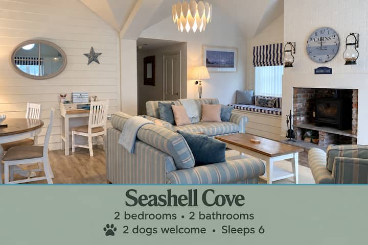 Seashell Cove, The Bay Filey, Sleeps 4-6, Dogs Too - Filey