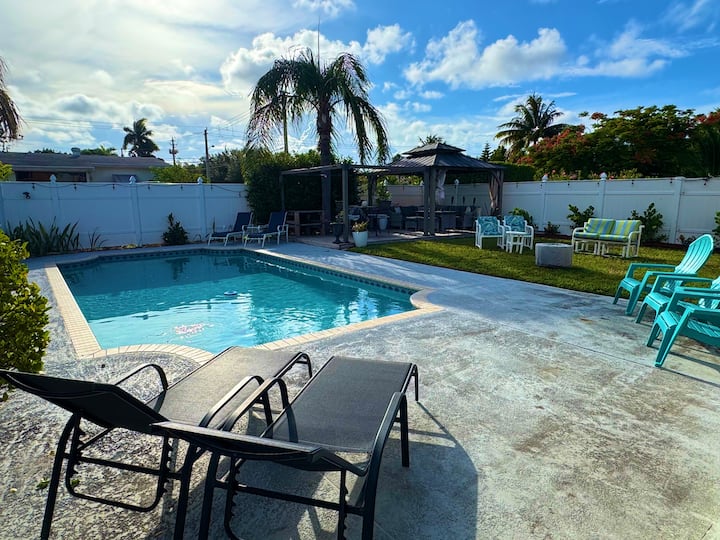 Cozy Retreat, Heated Pool, 5 Min From The Beach - Pompano Beach, FL