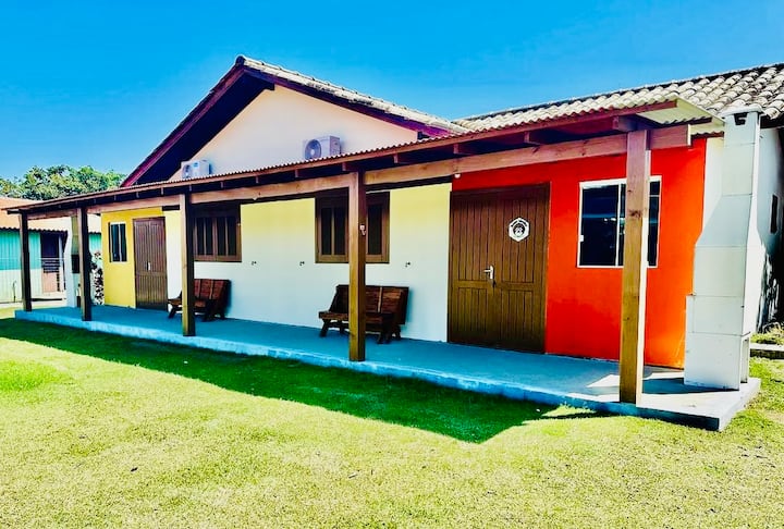 Casa Praia Do Rosa -Geminada-ar - Imbituba