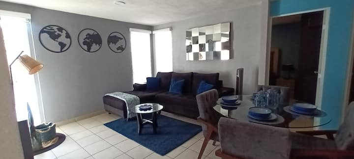 Depa Mándala Azul Excelente Ubicación En Gdl - Tlaquepaque