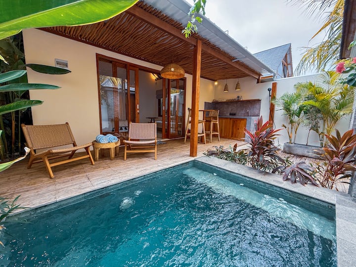 Muzeum Villas 1 Bedroom/kitchen/private Pool ༄ - Uluwatu