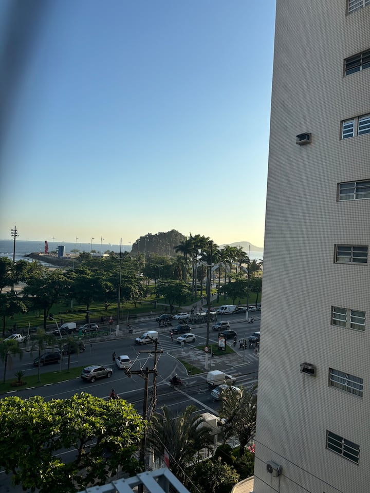 Ap Na Orla Da Praia José Menino/gonzaga - Santos