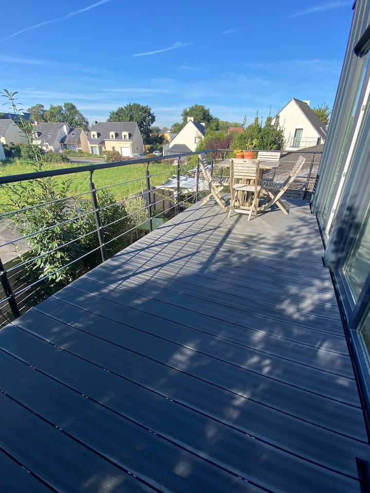 Appartement Cosy Avec Terrasse - Dinard