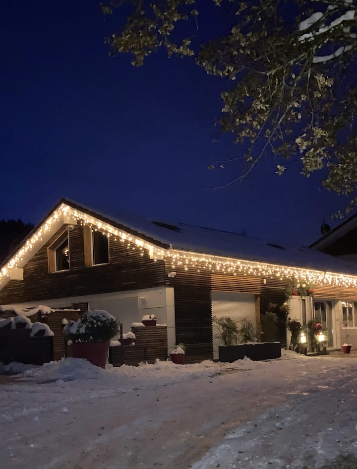 O Songes De Saxel-appartement Mont Blanc 1/4 Pers - Douvaine