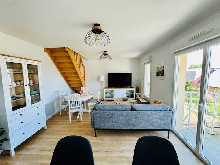Appartement 2 éTages Lumineux - Saint-Aubin-sur-Mer