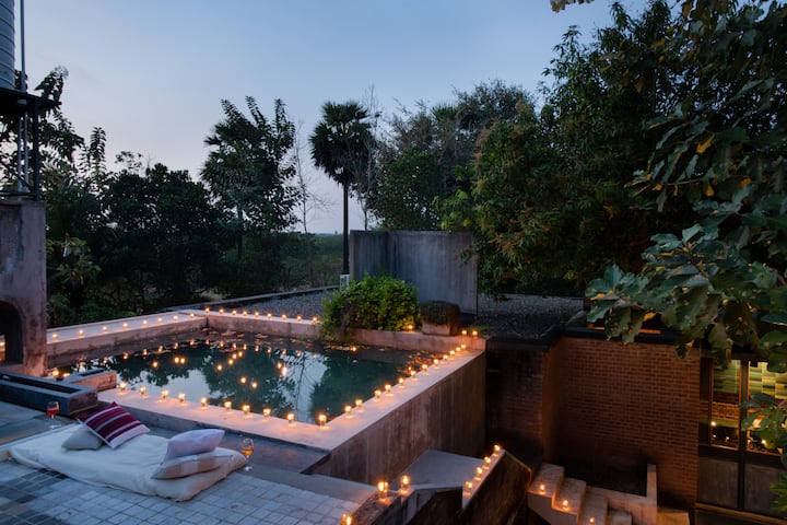 Private 2-room Countryside Villa Stay In Chettinad - Karaikudi