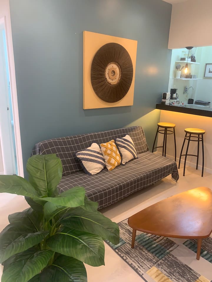 Espetacular Apt 1 Quarto Copacabana Para 4 Pessoas - Rio de Janeiro