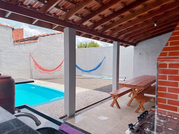 ÓTima Casa Com Piscina, Redes E Perto Do Centro - Brotas