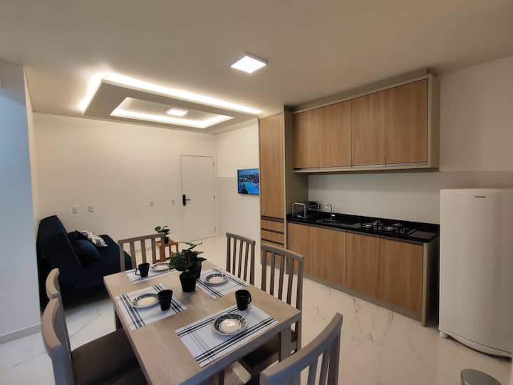 Apartamento 302, 6 Min A Pé Da Praia - Governador Celso Ramos