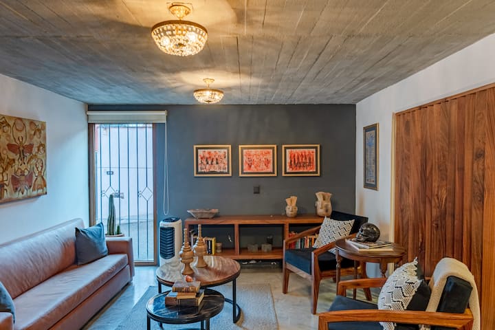 Depa Adela Departamento Céntrico Con A/c - Oaxaca