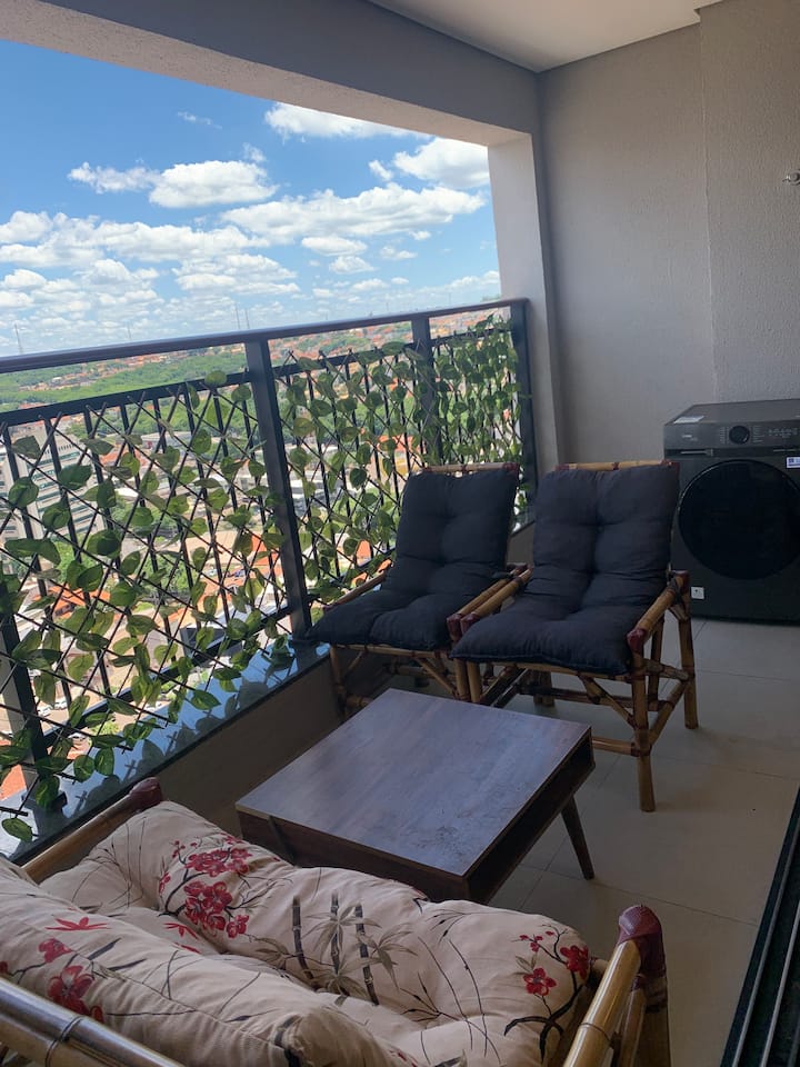 Melhor Flat Com A Melhor Vaga Do Edifício - Campo Grande