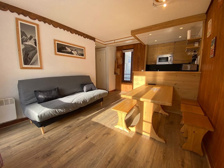 Appartement 6 Personnes Centre Val Claret/ Wifi - 띠니으