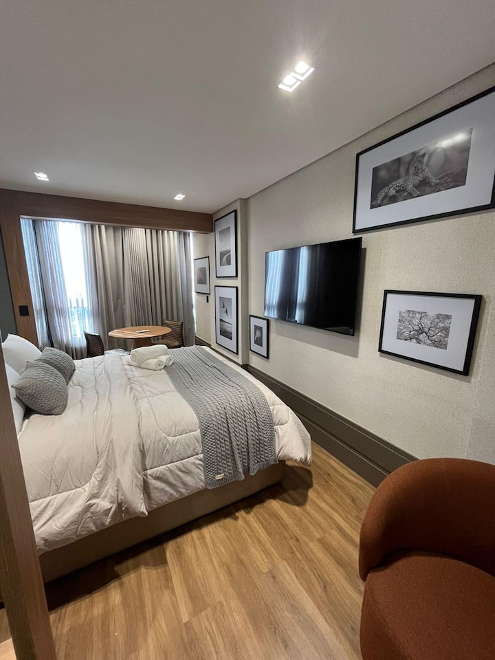 Loft De Luxo Com Charme E Design Moderno. - Cuiabá