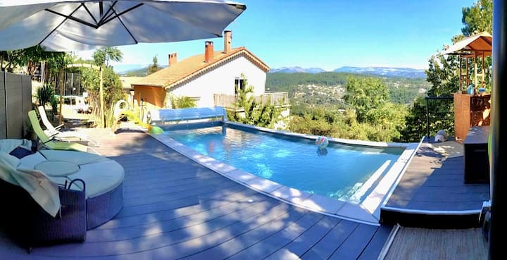 Belle Vue, Proche Centre-ville, Avec Jaccuzi/sauna - Aubenas