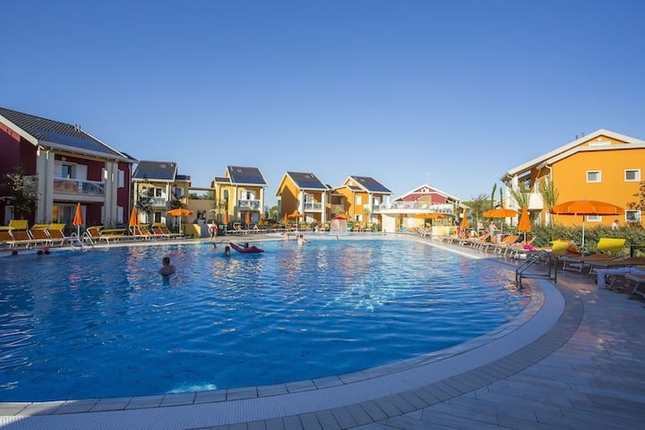 Green Village Appartamento-400mt Da P.zza Mazzini - Lido de Jesolo