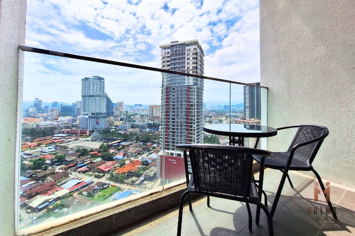 @S2bc06b 近双子塔｜阳台｜浴缸 Spacious 2br Bathtub & Balcony - Kuala Lumpur