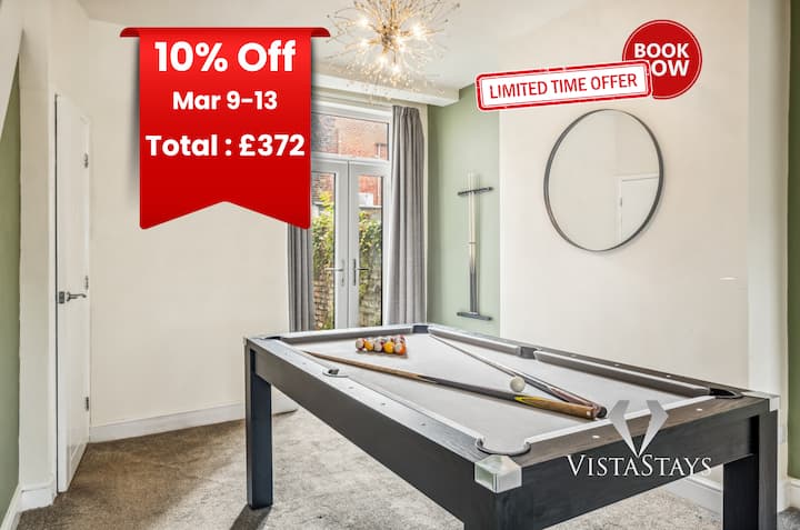 10% Off Last Min Weekend Deal W/ Pool & Netflix - Manchester