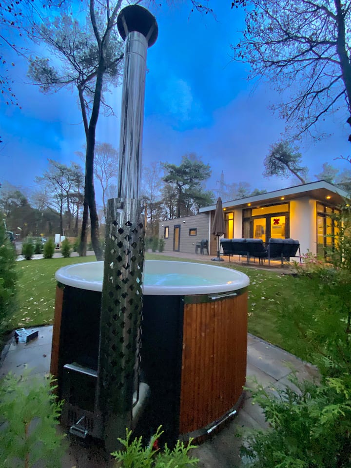 Natuur Huisje Sallandse Heuvelrug Met Prive Hottub - Raalte