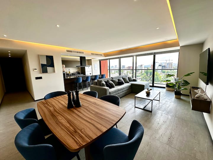Lujoso Depto. 8a Zona Americana •Castoldi Design• -