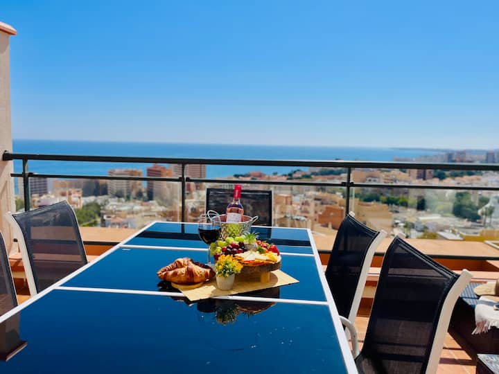 2º D Duplex With Terrace And Sea Views - Aguadulce
