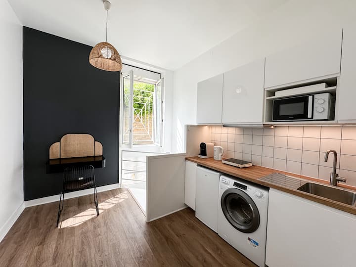 Centre Rue Calme - Souplex Lumineux Avec Bureau - Bordeaux