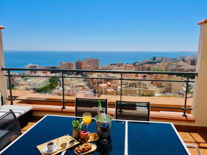 Duplex With Large Terrace And Sea Views - Aguadulce