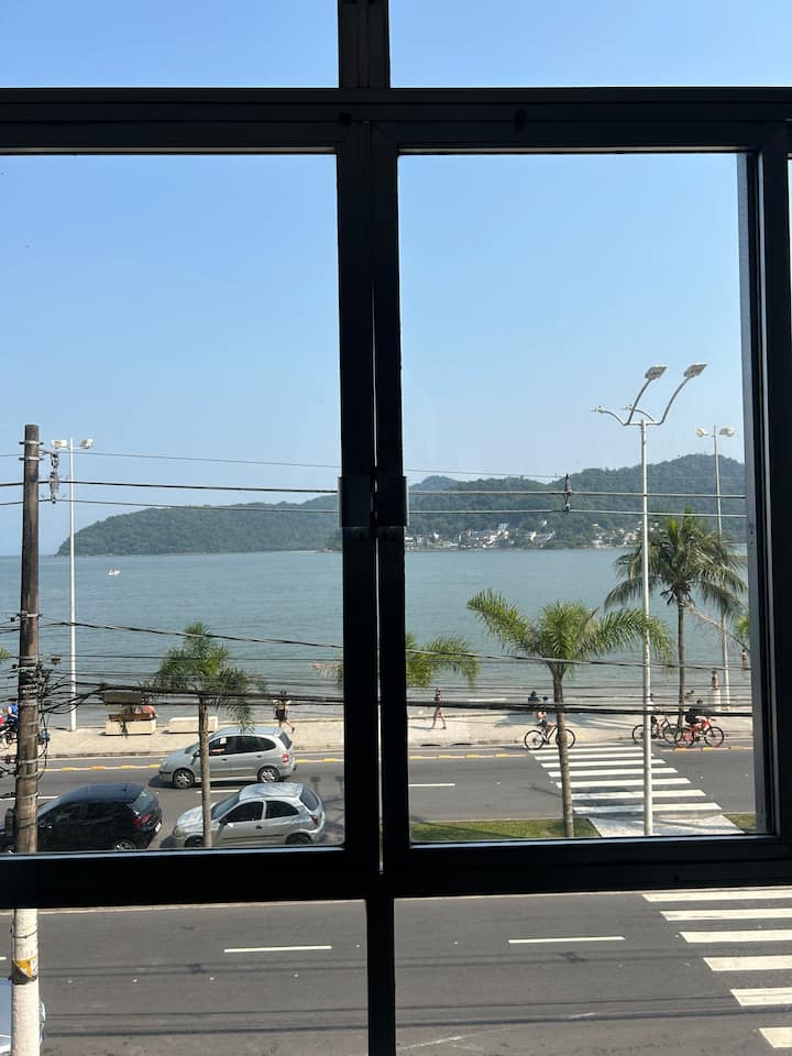 Apartamento De Frente Para O Mar - Sao Vicente, Brazil