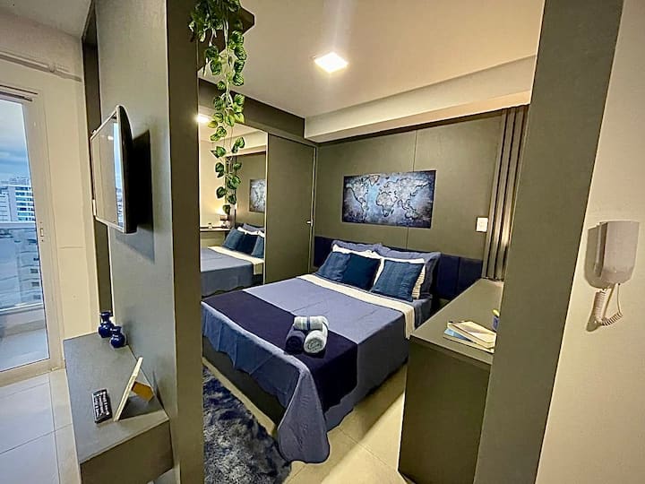 Studio Maria Apê 06 Um Charme No 915/garage/centro - Juiz de Fora