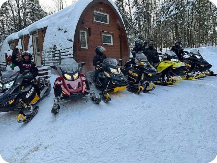 Le Pod Du Mont Adstock Spa Ski Plein Air Arcade - Thetford Mines