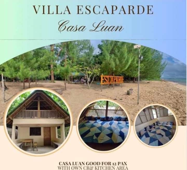 Beachfront Cabin Casa Luan For 12pax - Mauban