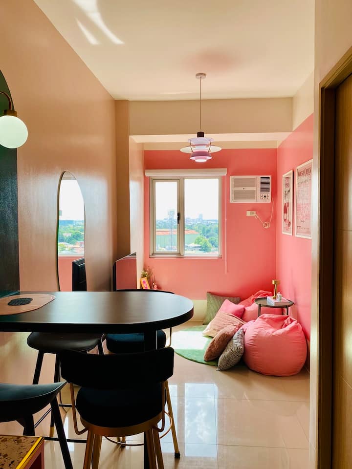 New 2br, Bar, Karaoke, Nintendo Switch, City View! - Quezon City