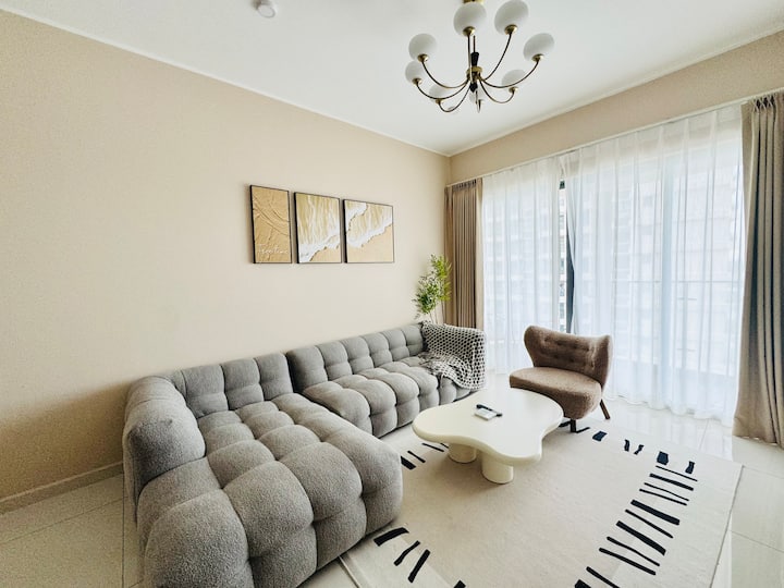 金海湾海景奶油风民宿 - Johor Bahru