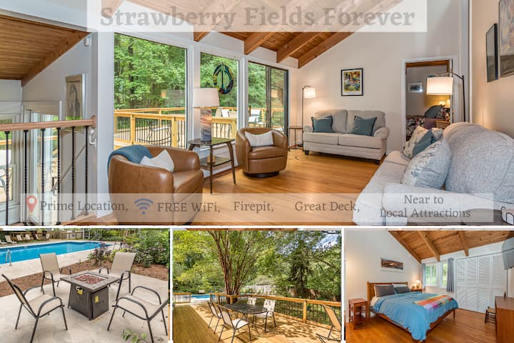 New! Deck, Pool, Grill, Cedar Creek Gallery - Falls Lake, NC